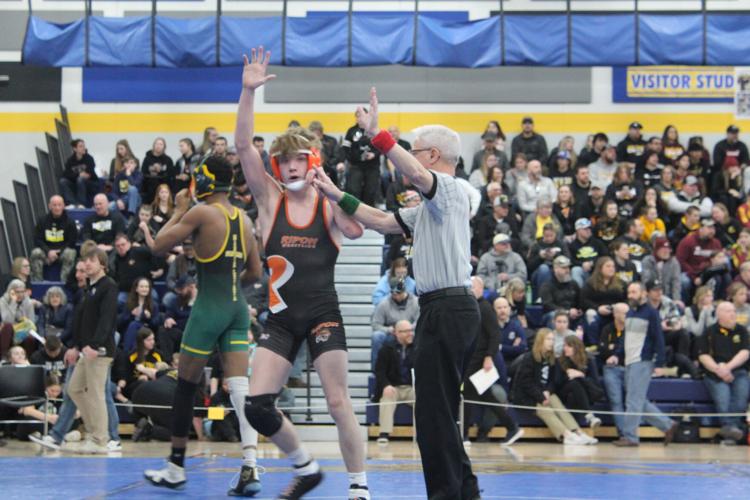 Ripon High School wrestling at Campbellsport Sectional — Feb. 17, 2024 ...