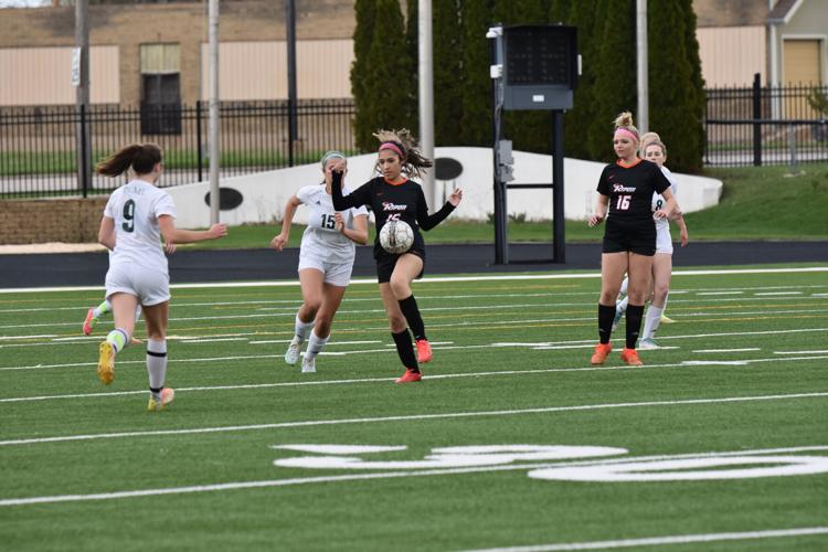Ripon High School girls' soccer vs. KML — April 20, 2023 (Miya Grunert ...