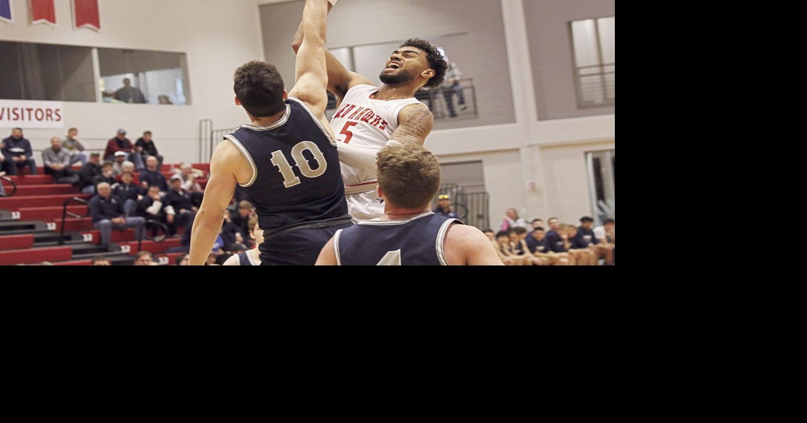 Red Hawk men's basketball team rises to the occasion in win over ...