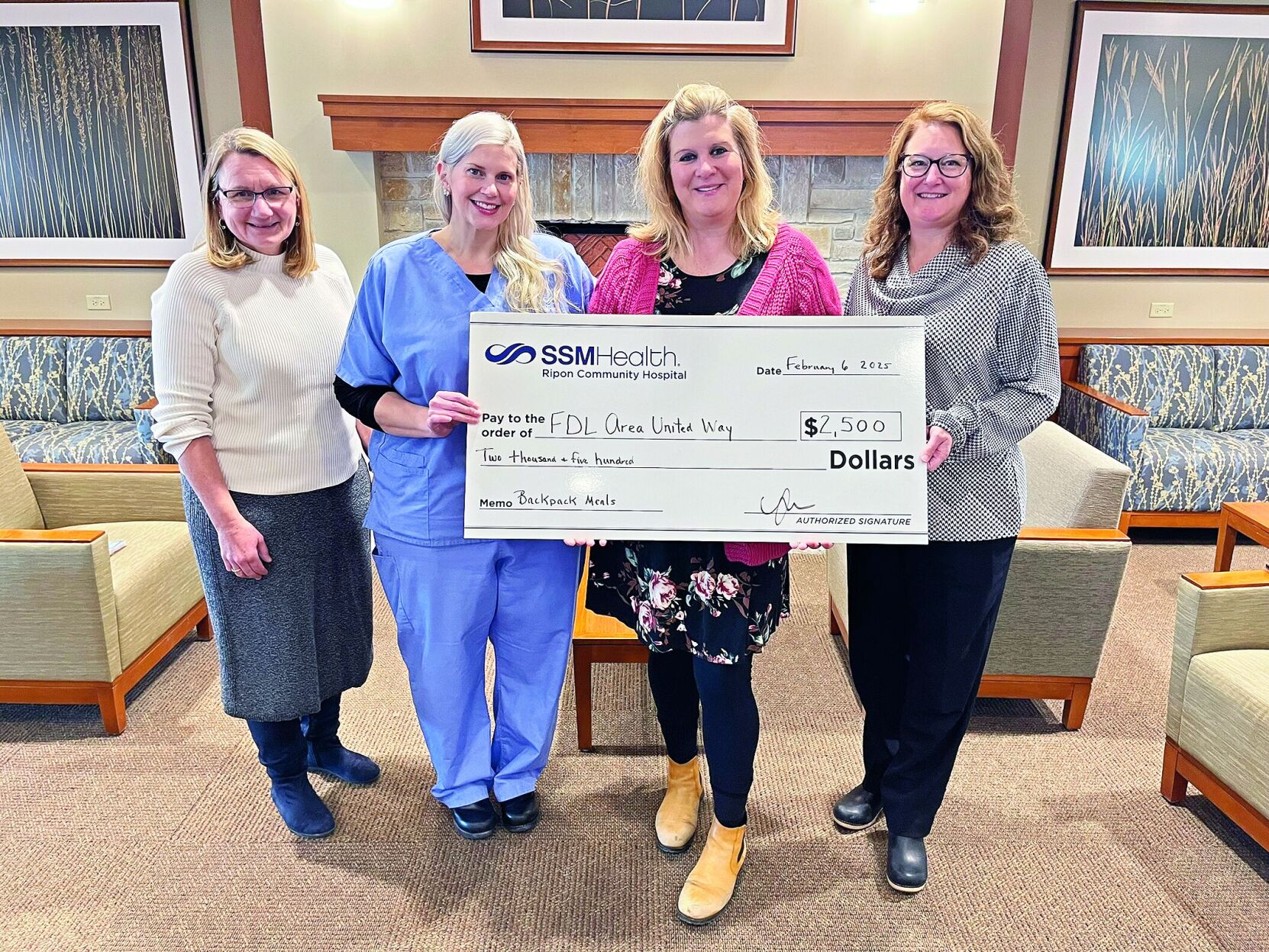 Ripon Community Hospital Medical Staff supports local schools’ backpack ...