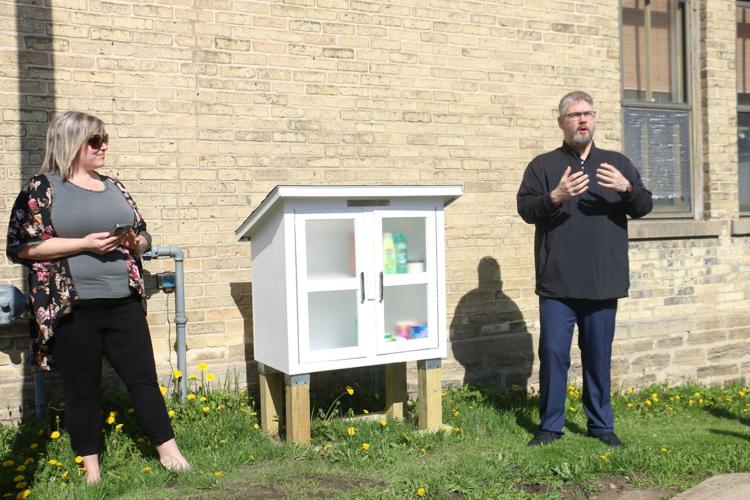 Team Hopes snips ribbon on community pantry box | Multimedia ...