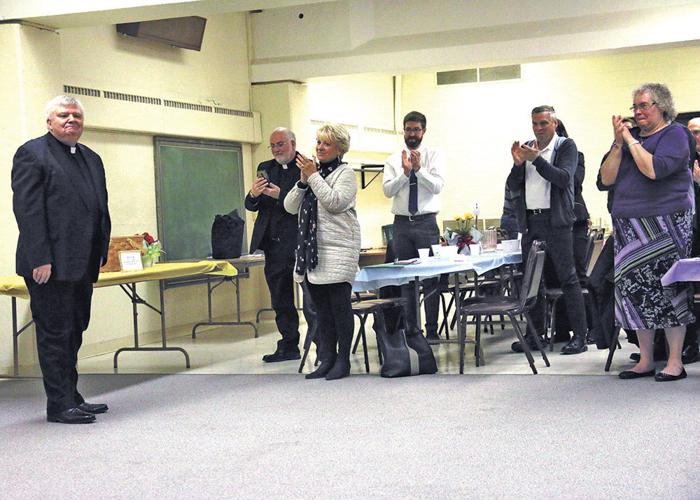 St. Cats pauses to honor retiring priest | Local News | riponpress.com