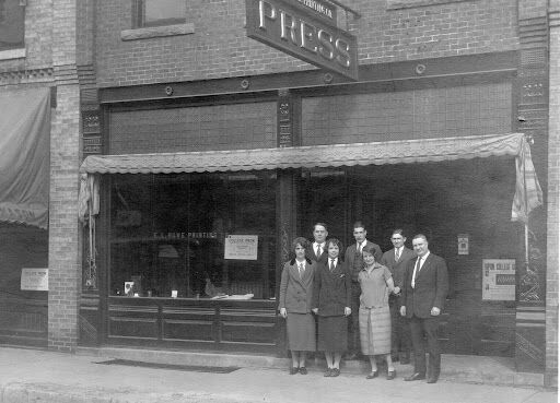 Throwback Thursday: Printing ran in the blood of the Howe family ...