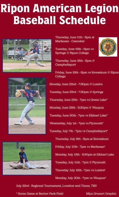 Ripon American Legion baseball looks for continued growth | Sports ...
