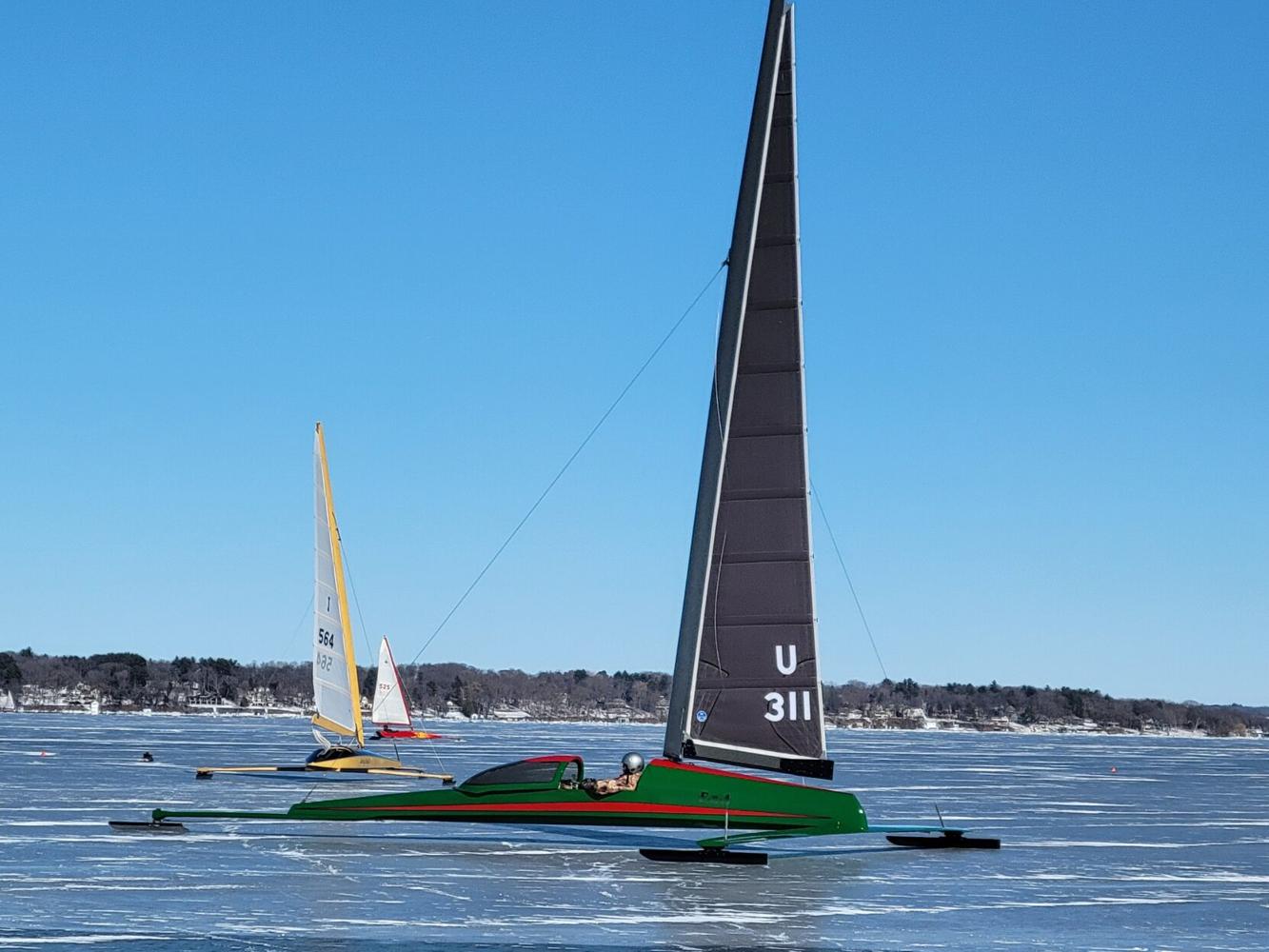Ice sailing races move to Green Lake for 2026 DN event | Local News ...