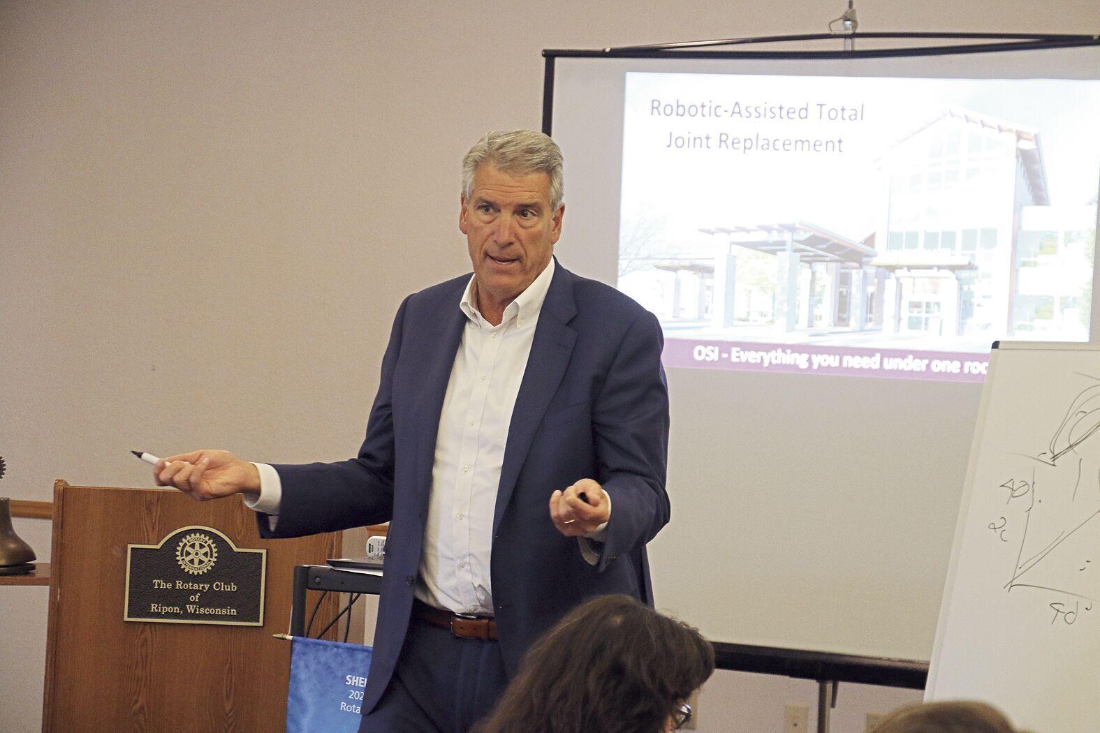 Orthopedic & Sports Institute's Dr. Eggert discusses robotic surgery to ...