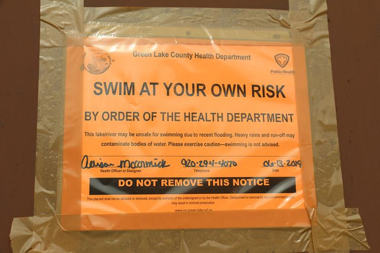 do not swim order