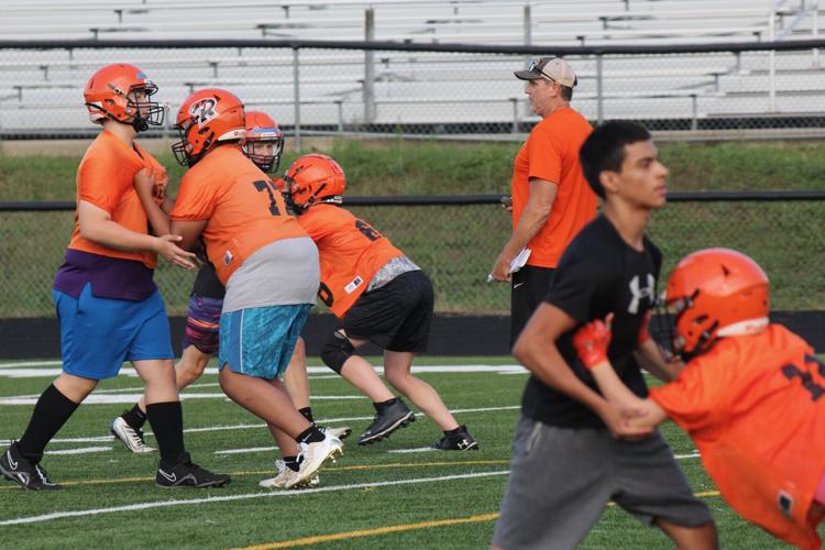 Ripon High School football team begins practice for upcoming year ...