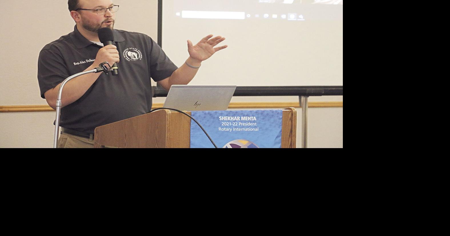 State Rep. Alex Dallman discusses redistricting, labor & more at Ripon ...