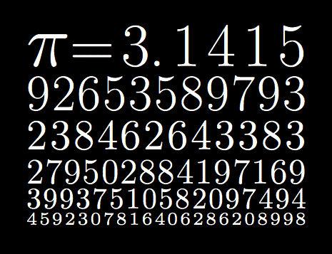 Slice of pi: 3.1415926535897932 ... | Education | riponpress.com
