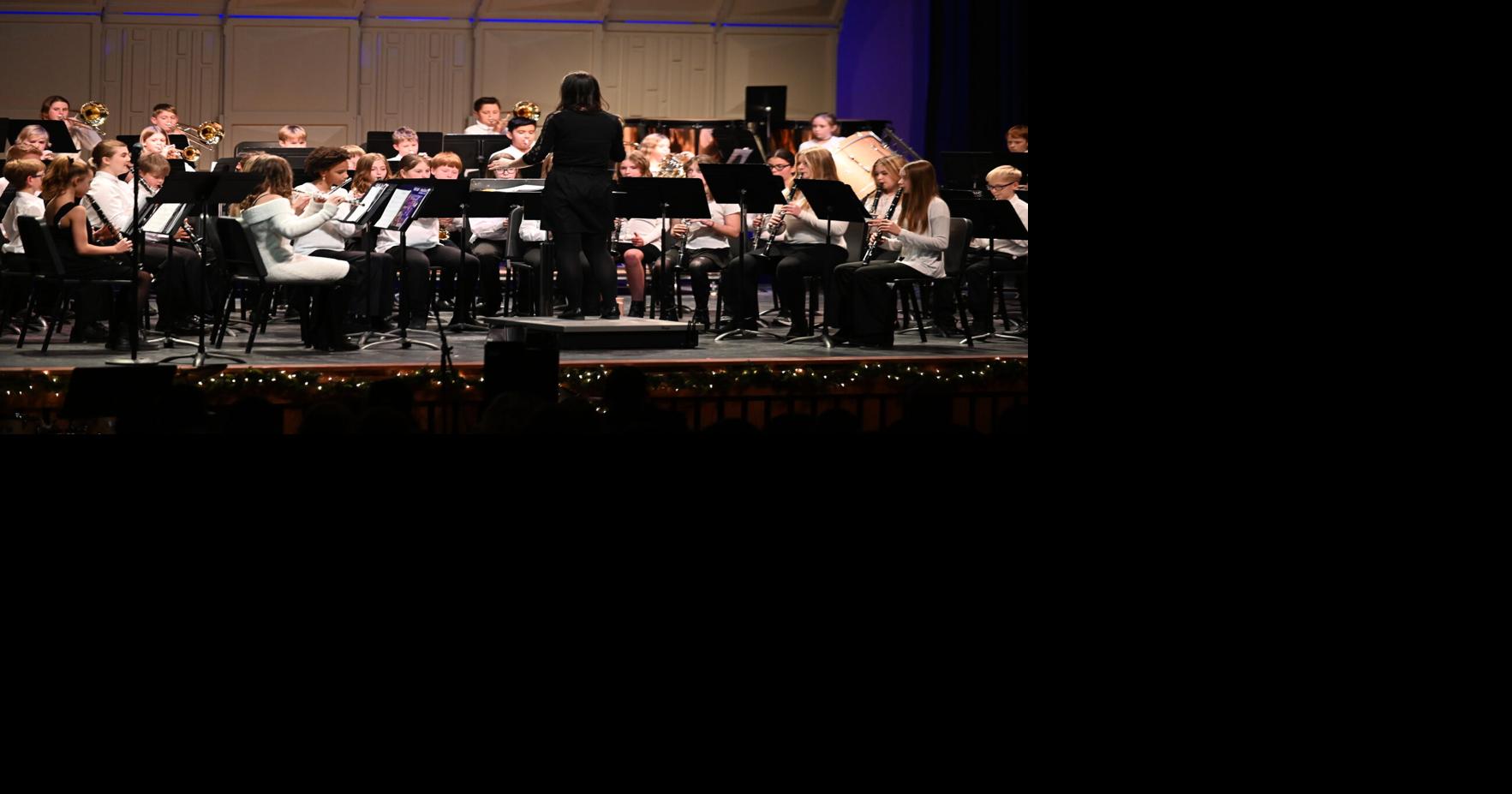 Ripon Middle School Winter Band Concert 2023 (Miya Grunert photos ...