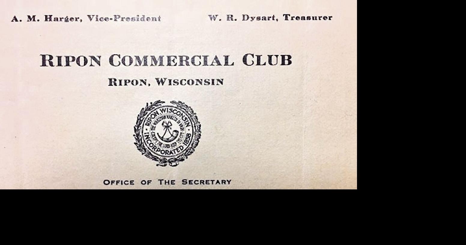 Throwback Thursday: Ripon Commercial Club contributed to city’s growth ...