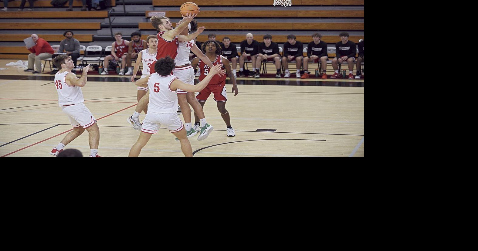 Red Hawk men's basketball team drops hard-fought battle to Grinnell ...