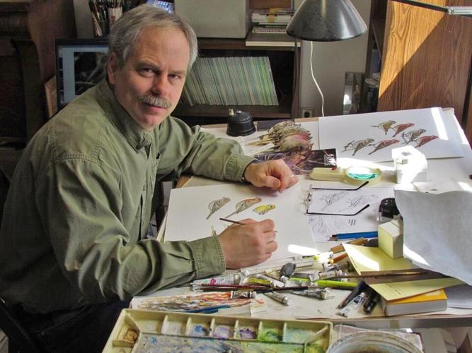 April Lobby Artist Gallery features bird art by Schultz | Local News ...