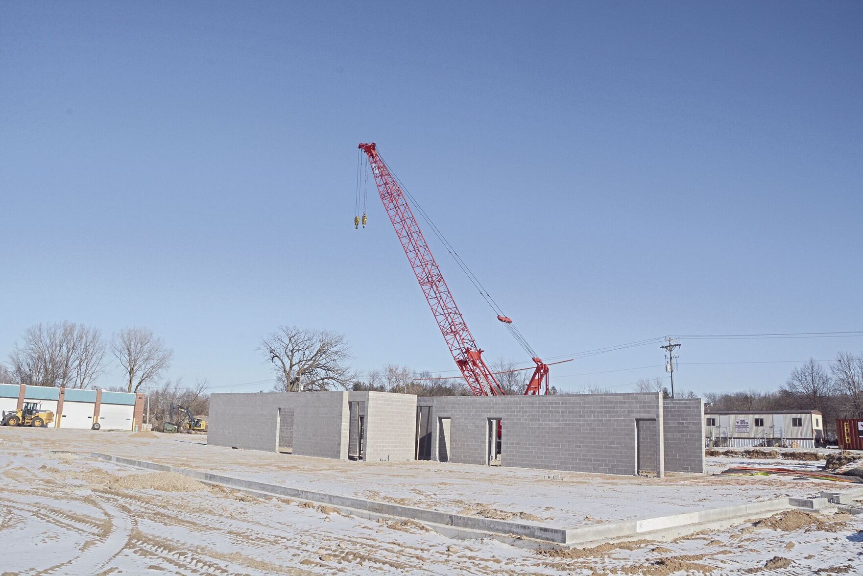 Follow-up: Construction is underway on new DPW building | Local News ...