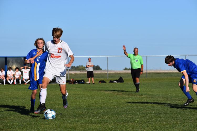 Ripon High School boys' soccer at Berlin, at Campbellsport (Sarah ...