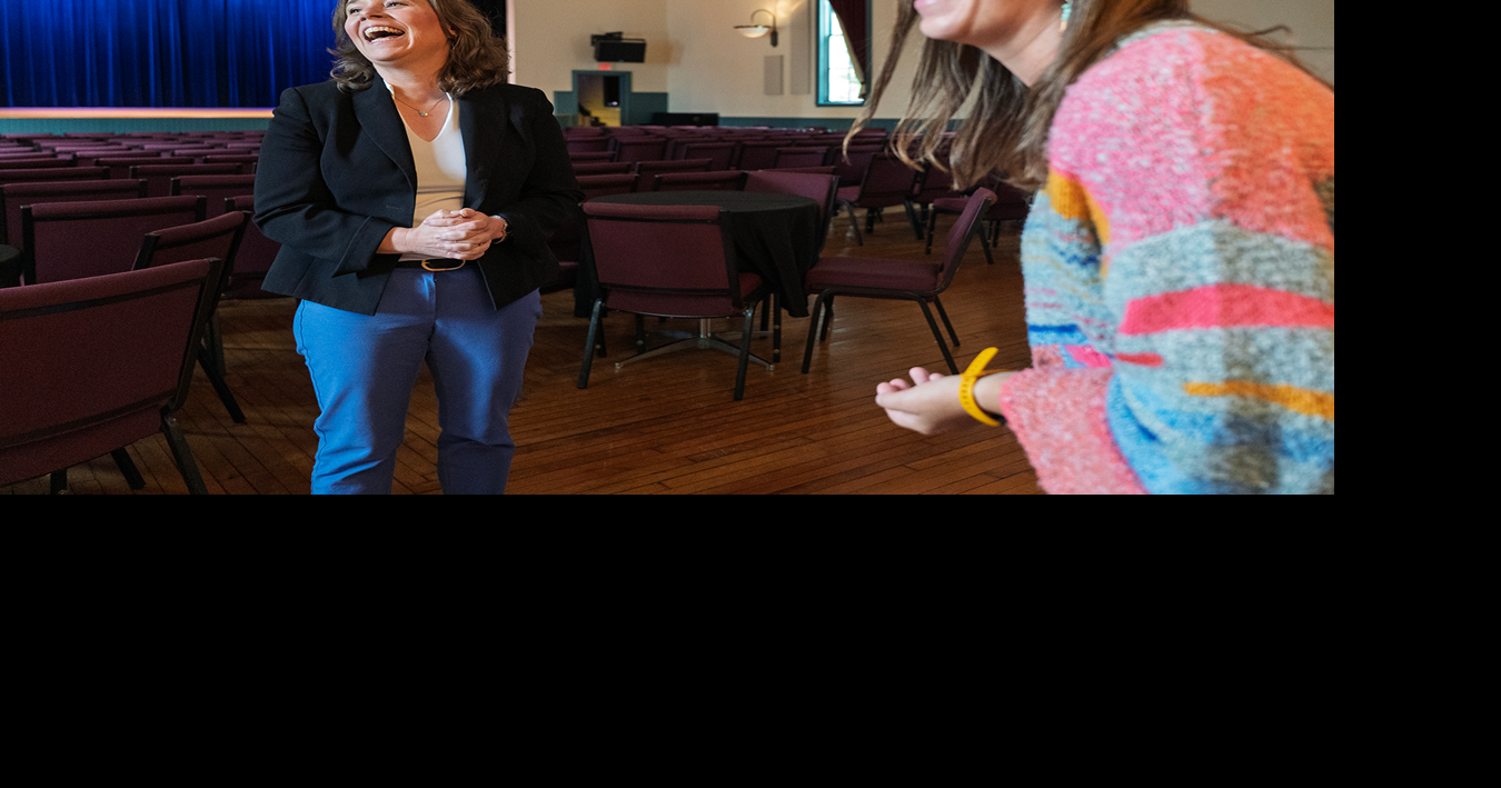 Lt. Gov. Sara Rodriguez visits Thrasher Opera House | Local News ...