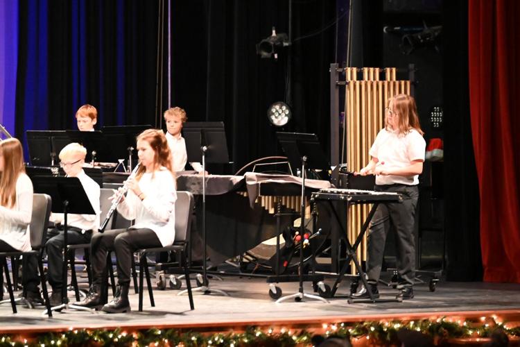 Ripon Middle School Winter Band Concert 2023 (Miya Grunert photos ...