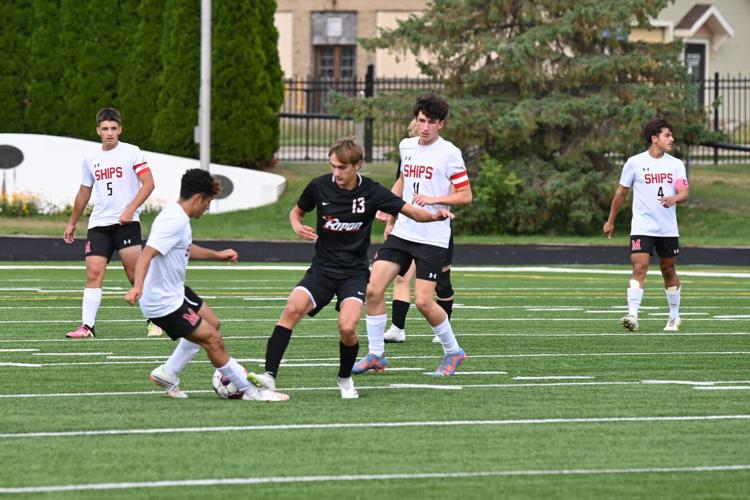 RIpon Tiger boys' soccer team sinks the Ships behind Pollesch’s late ...