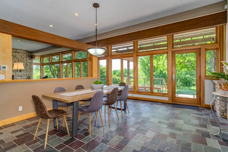 Photos: Custom prairie style house on almost 58 acres for sale in River ...