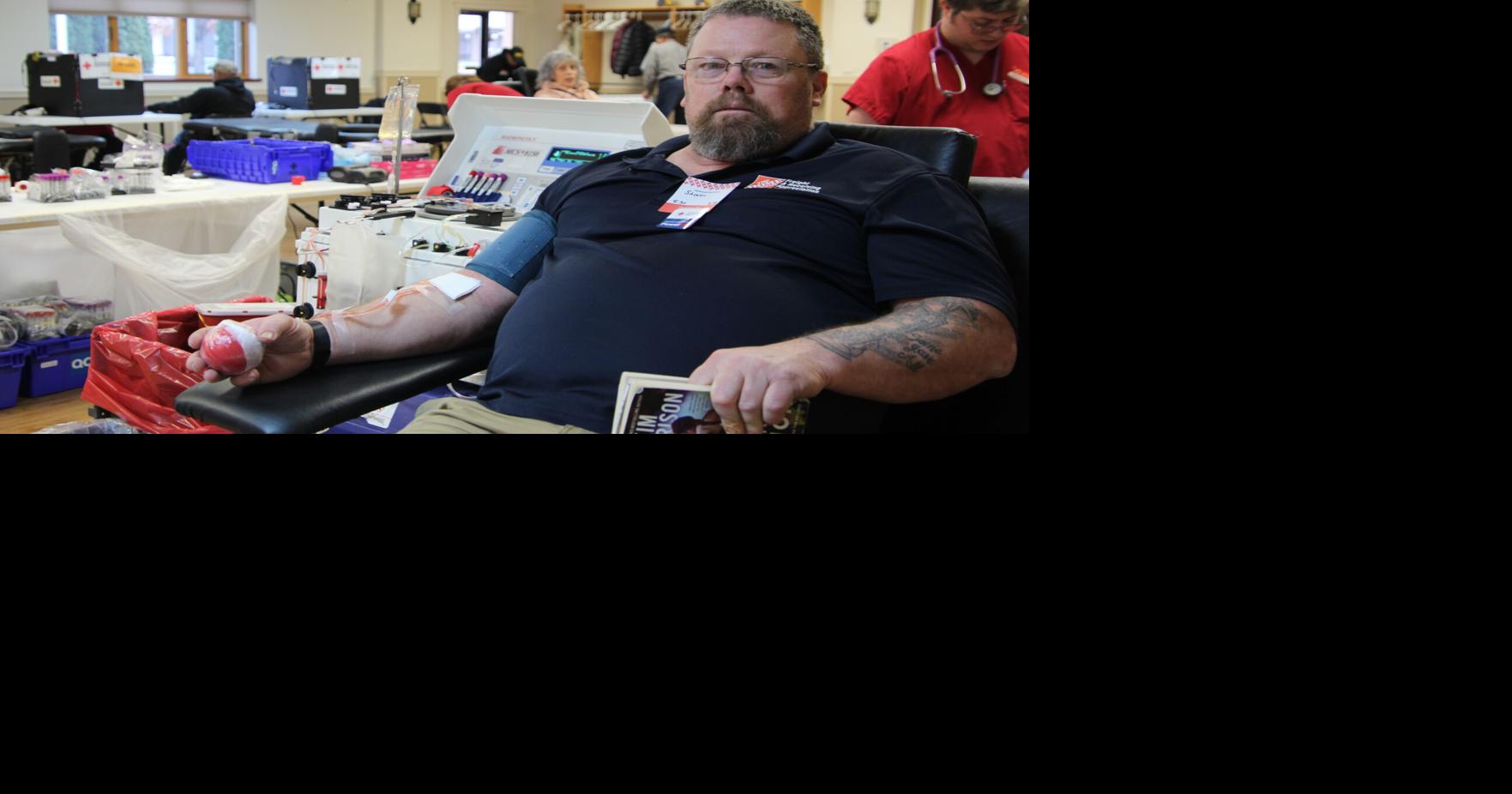 Legion Post 121 holds two day blood drive, Veteran's Day and formation ...