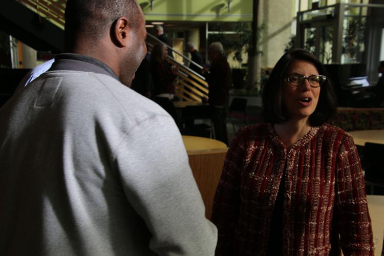 Inauguration day for Maria Gallo, new university chancellor looks ...