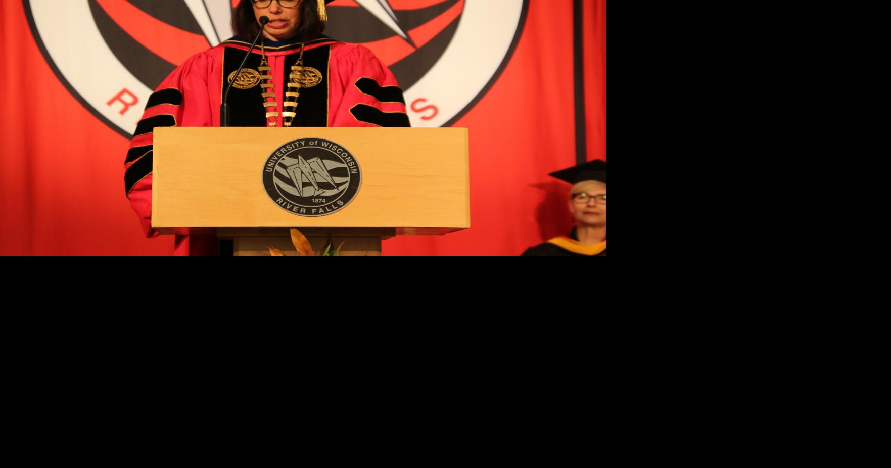Inauguration day for Maria Gallo, new university chancellor looks ...