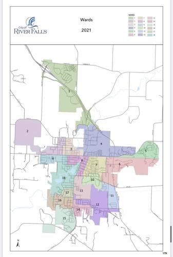 River Falls City Council approves ward and district maps | Local News ...