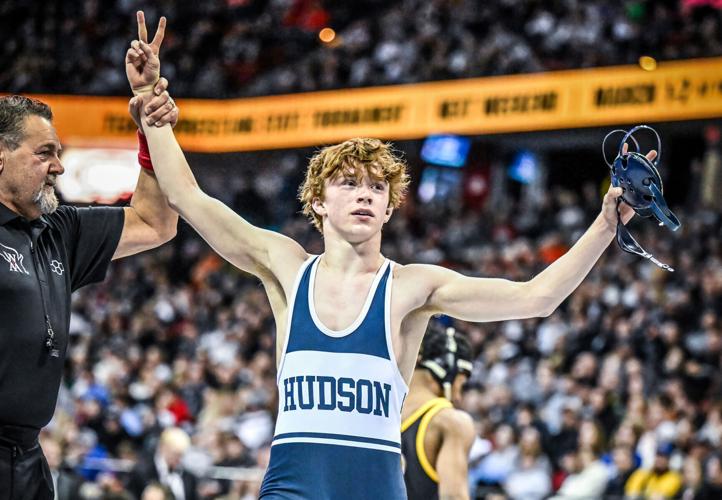 Wrestling: Hudson’s Neitzel, Central’s Wasley crowned state champs ...