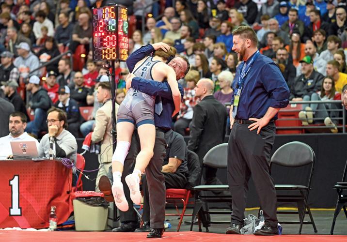 State wrestling: Hudson’s Neitzel wins 106-pound title; SCC’s Wasley ...