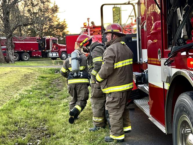 Pottsville, Atkins and Russellville Fire Departments respond to ...