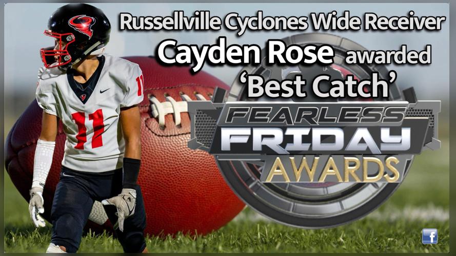 Russellville Cyclones Junior Wide Receiver Cayden Rose awarded ‘Best ...