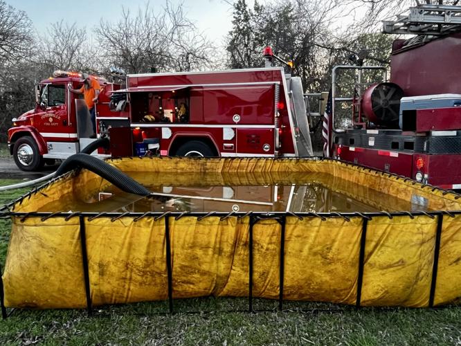 Pottsville, Atkins and Russellville Fire Departments respond to ...