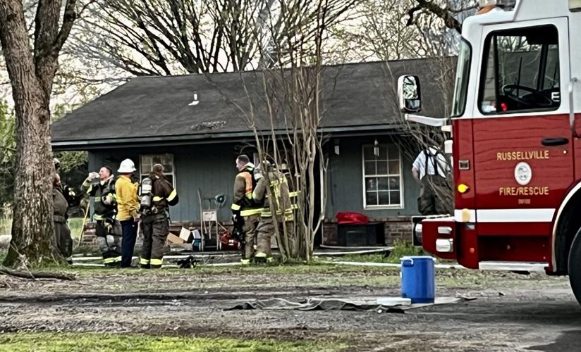 Pottsville, Atkins and Russellville Fire Departments respond to ...