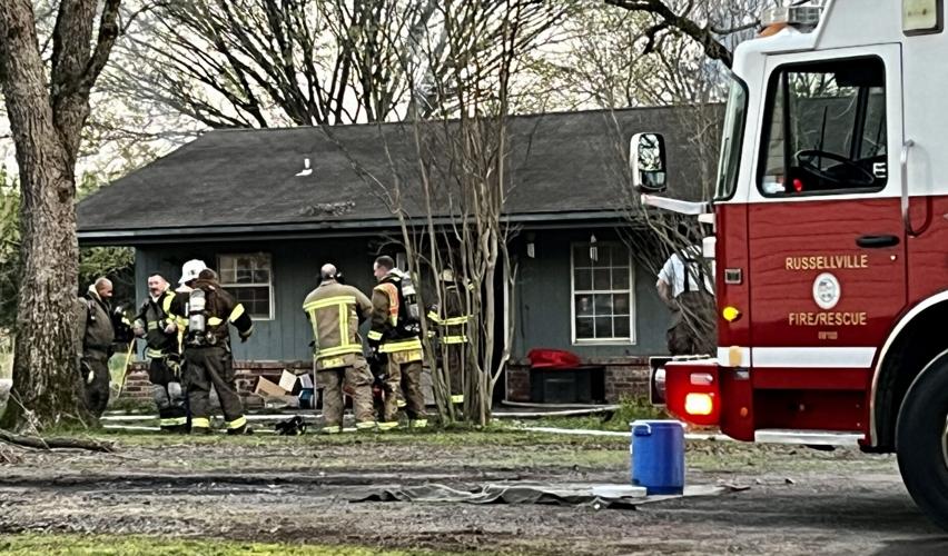 Pottsville, Atkins and Russellville Fire Departments respond to ...