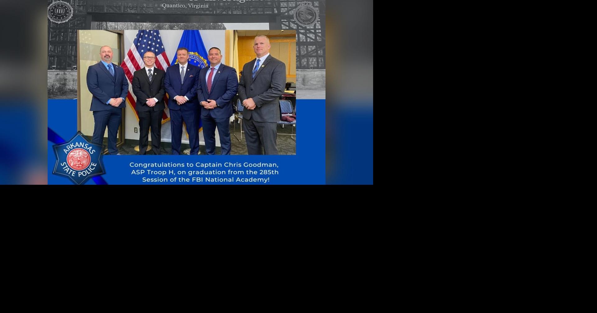 Arkansas State Police Captain graduates from FBI National Academy ...