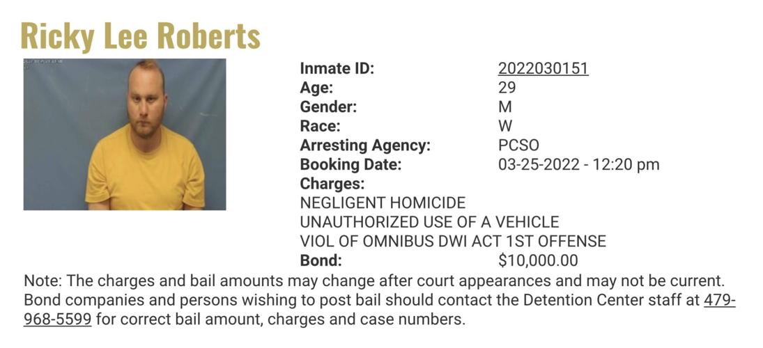 Man arrested charged with Negligent Homicide appears in felony bond ...