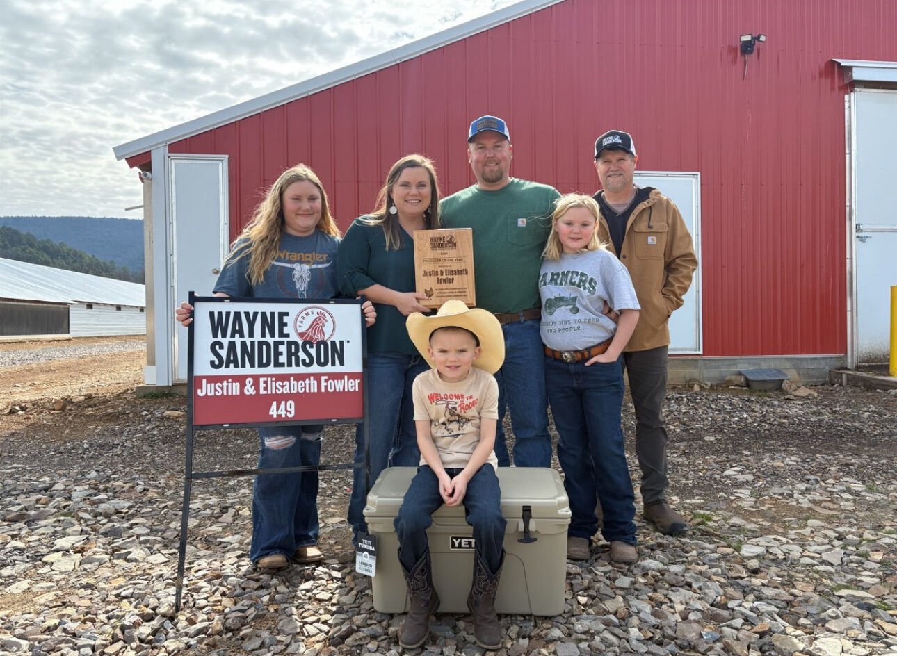 WAYNE-SANDERSON FARMS DANVILLE RECOGNIZES FOWLER FARM AS BROILER ...