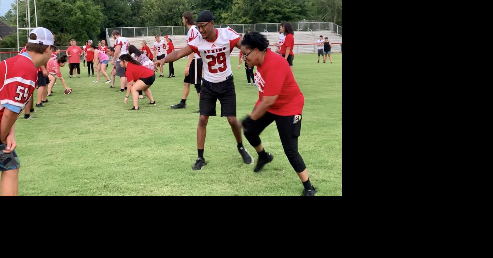 Atkins football moms participate in first Red Devil Moms Football 101 ...
