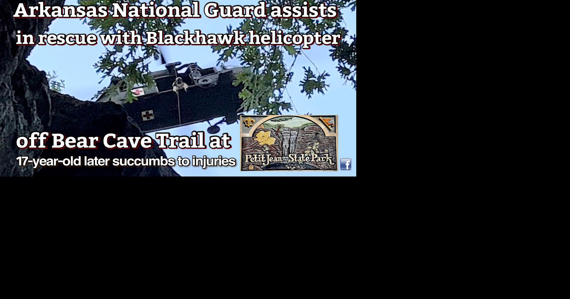 Arkansas National Guard assists in rescue at Petit Jean State Park with ...