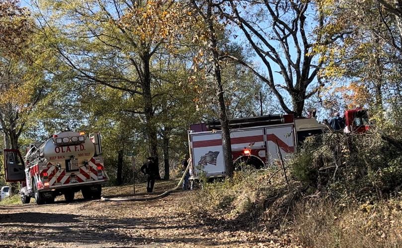 Ola Fire Department responds to ‘fully engulfed’ structure fire | Local ...