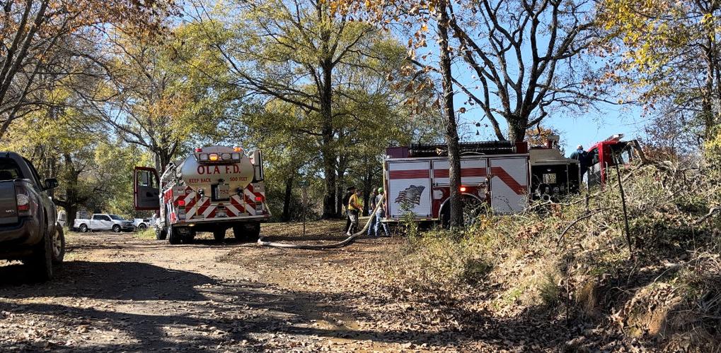 Ola Fire Department responds to ‘fully engulfed’ structure fire | Local ...