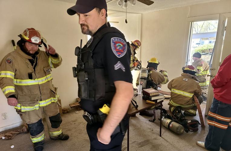 Dardanelle City firefighters save structure after containing fire on ...