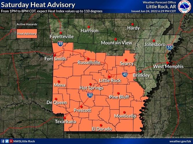 HEAT ADVISORY in effect as dangerous temperatures remain in the River ...