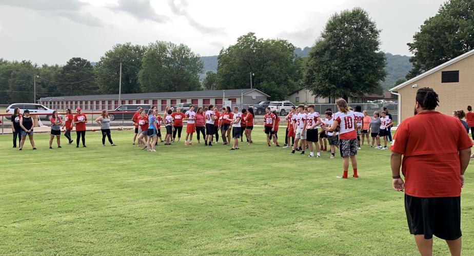 Atkins football moms participate in first Red Devil Moms Football 101 ...