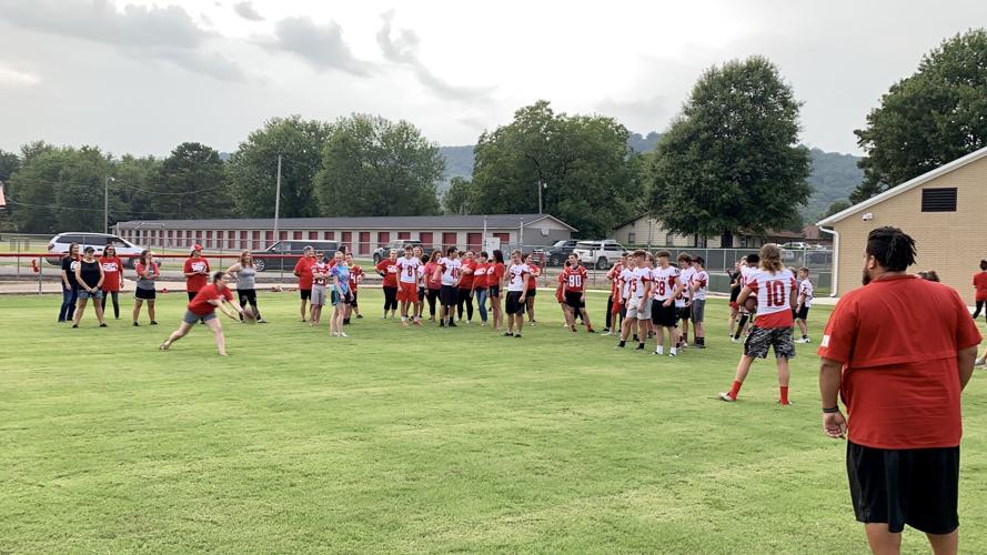 Atkins football moms participate in first Red Devil Moms Football 101 ...
