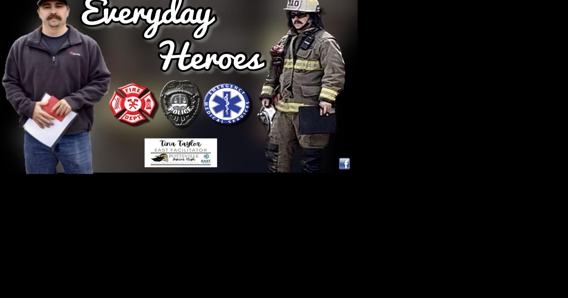 Pottsville Junior High EAST students honor Pottsville Fire Department’s ...