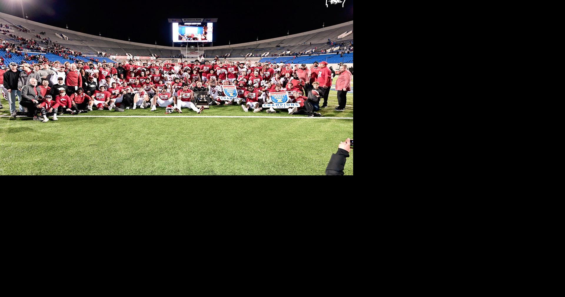 Hogs escape historic comeback by Jayhawks | Local Sports ...