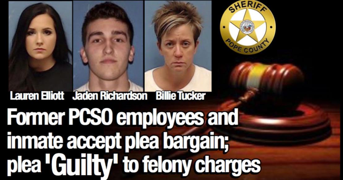 Former PCSO employees and inmate accept plea bargain, plea 'guilty' of ...