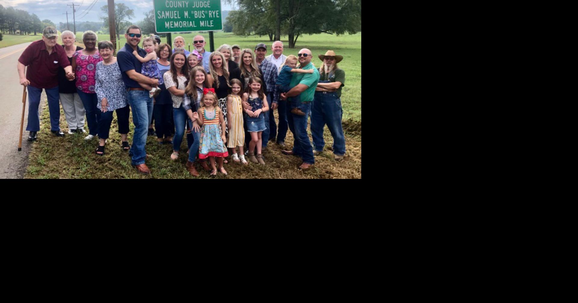 Former Pope County Judge “Bus” Rye honored with Memorial Mile | Life in ...